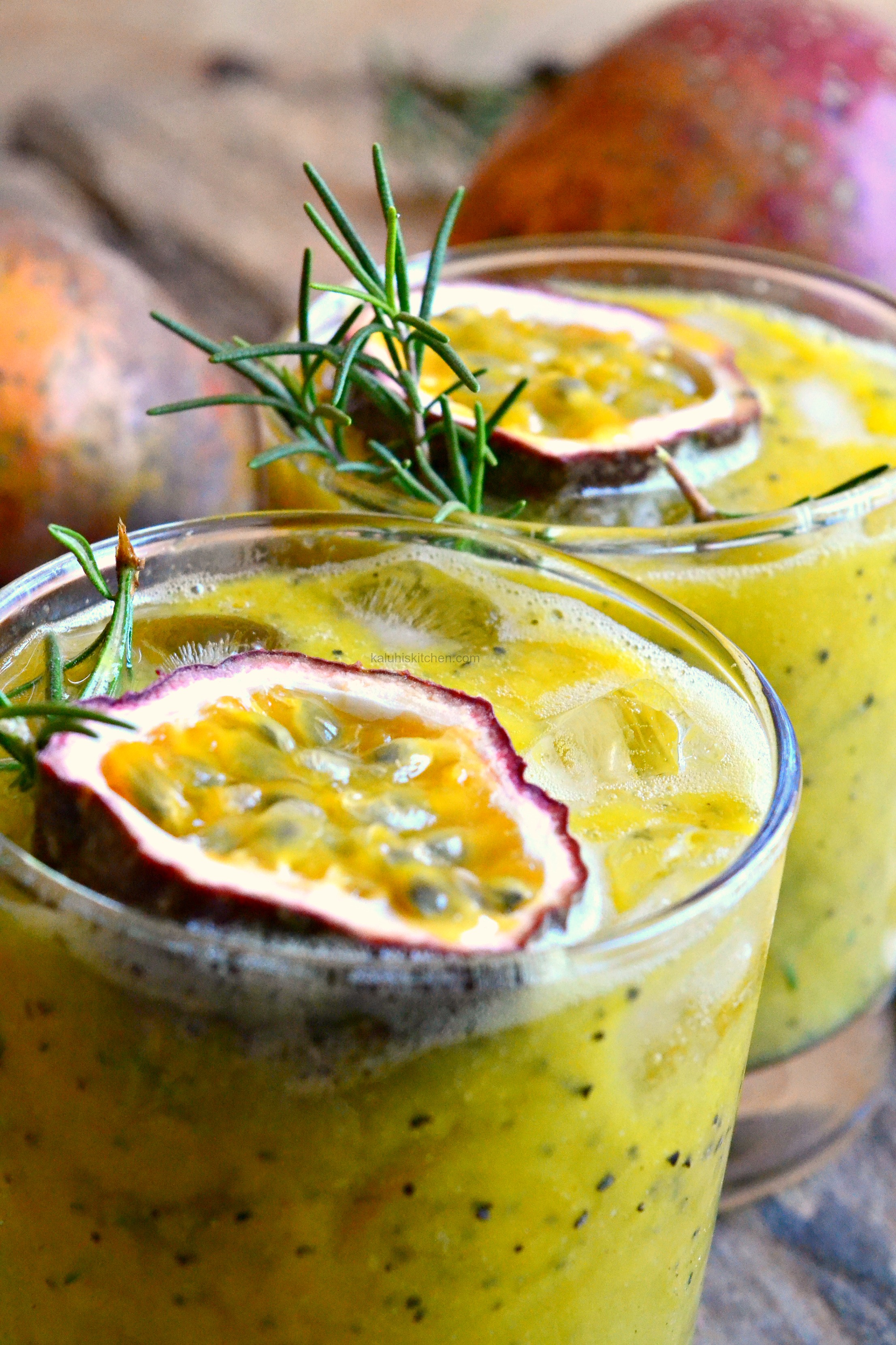 Mango Passion Fruit Mocktail Mango Passion Fruit Mocktail