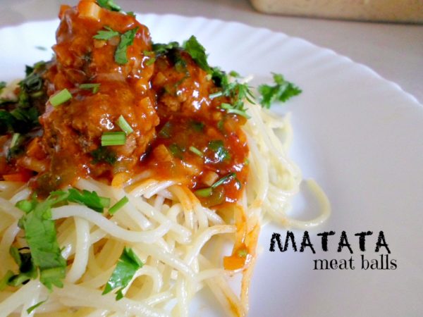 Matata Meatballs - Kaluhi's Kitchen