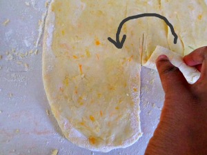 making chapati roll - Kaluhi's Kitchen