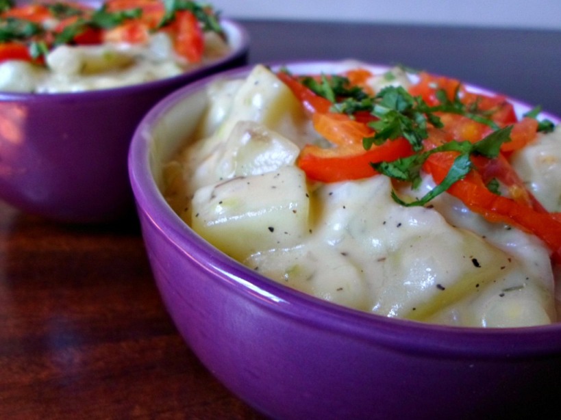 Potato, Corn & Tomato Chowder