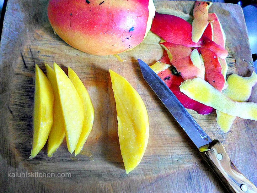 mangoes form kenya. mango season, making dessert with mangoes - Kaluhi ...