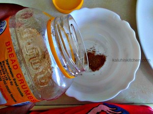 Fried Nduma with Crunchy Bread Crumb Crust
