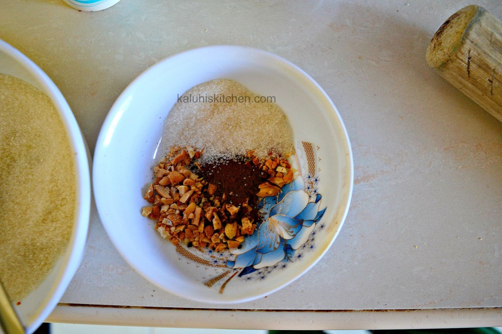 Coffee Crepes with Nutty Yoghurt Cream