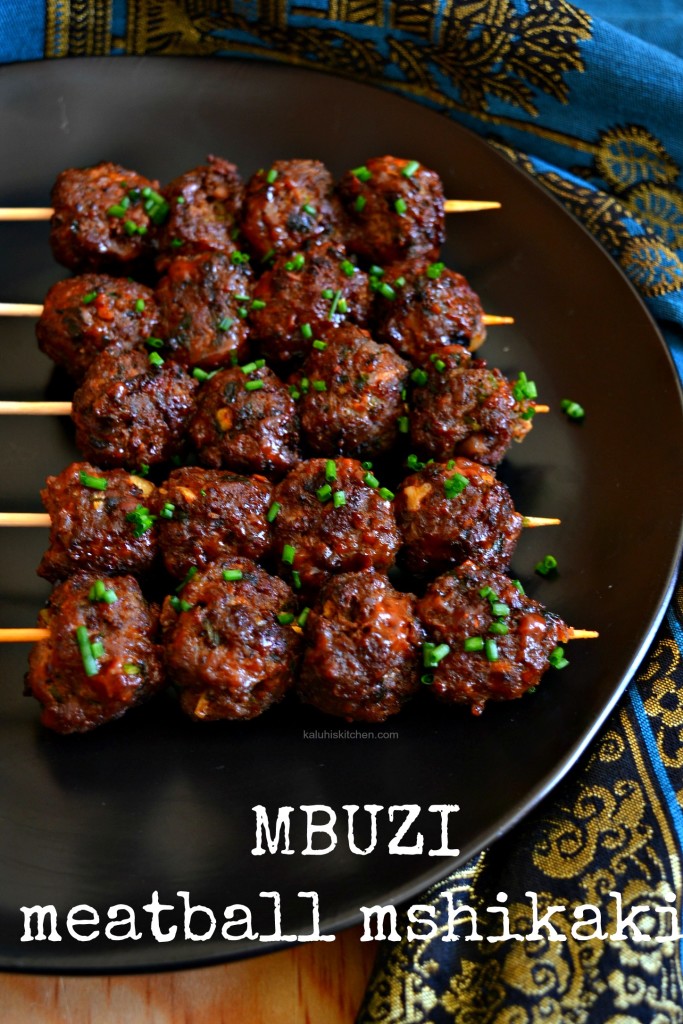 Mbuzi Meatball Mshikaki