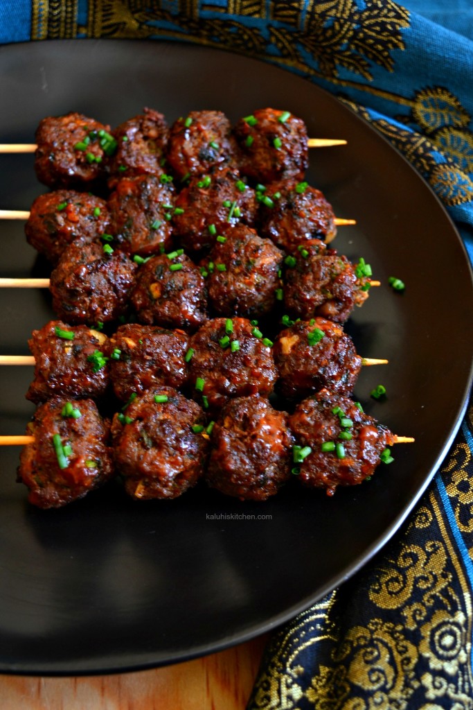 Mbuzi Meatball Mshikaki