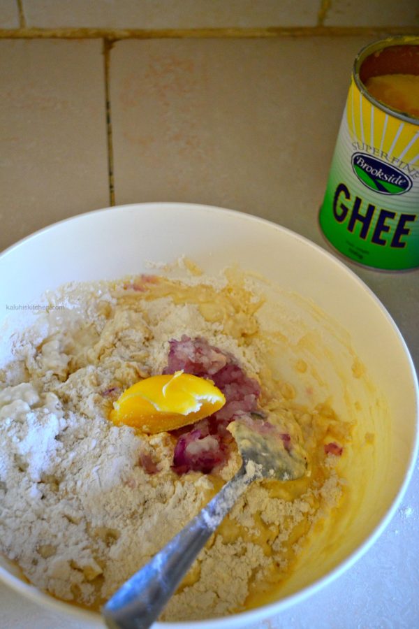 Red Onion and Ghee Chapati