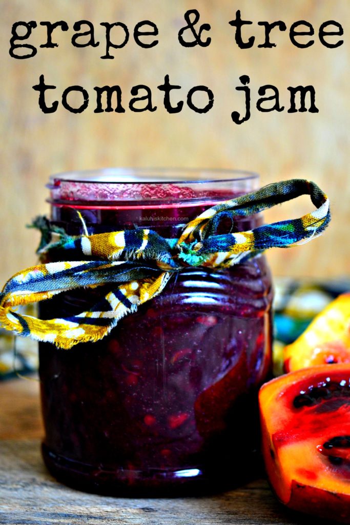 Grape and Tree Tomato Jam