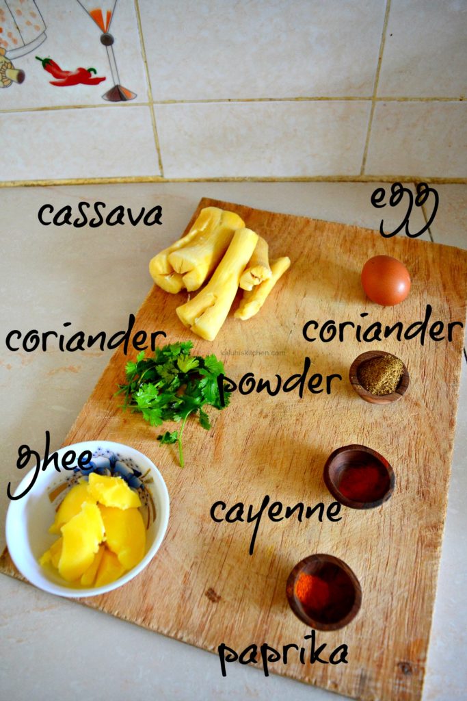 Ghee and Paprika Spicy Muhogo