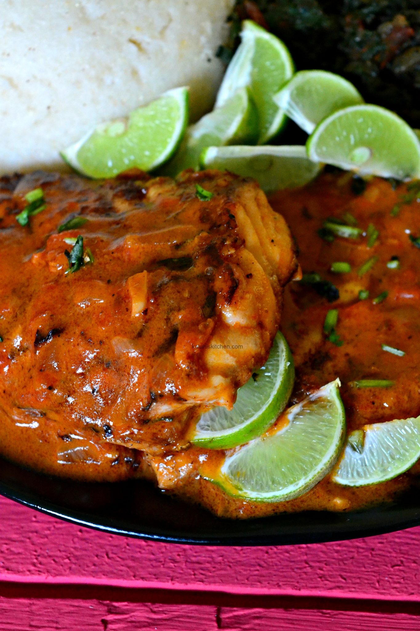 Lime Coconut Milk Snapper Fillet