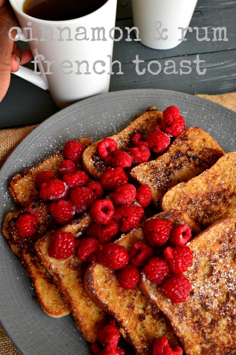 Rum and Cinnamon French Toast rum french toast