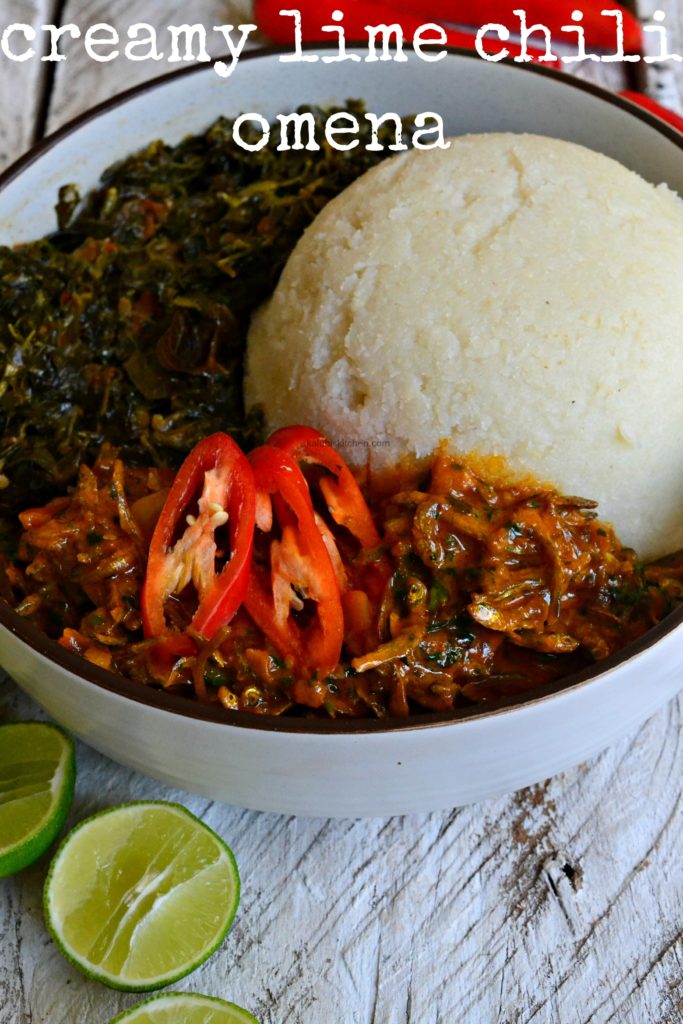 Creamy Lime Chilli Omena