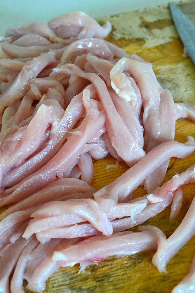 Ginger Thyme Chicken Fingers with Sweet Chili Mustard Dip