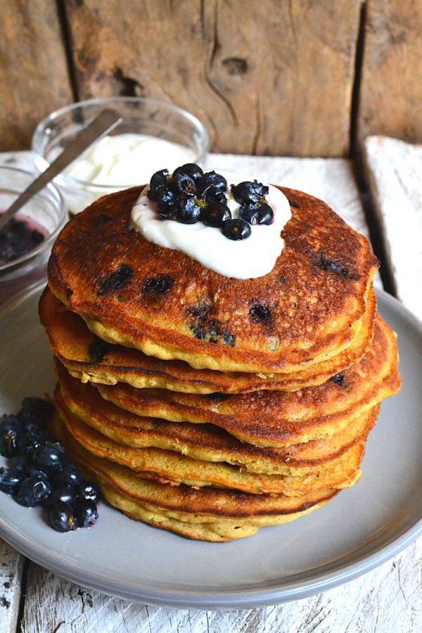 Lemon Blueberry Muhogo Pancakes – Kaluhi's Kitchen