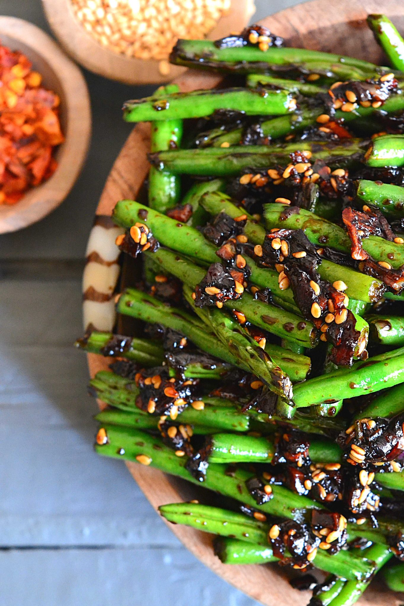 Sweet Chilli Tangerine French Beans