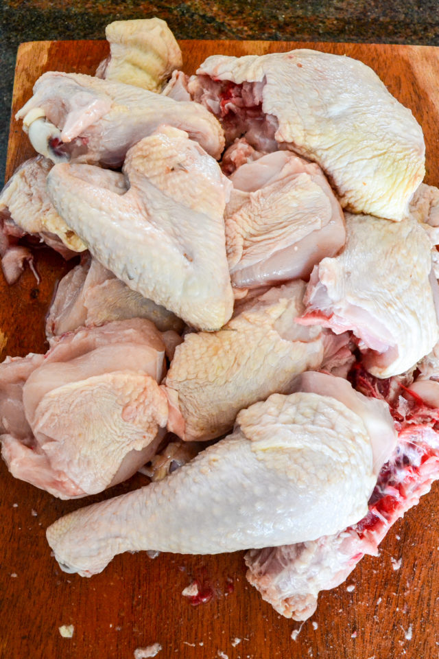 Roasted Garlic and Rosemary Kuku Kinyeji