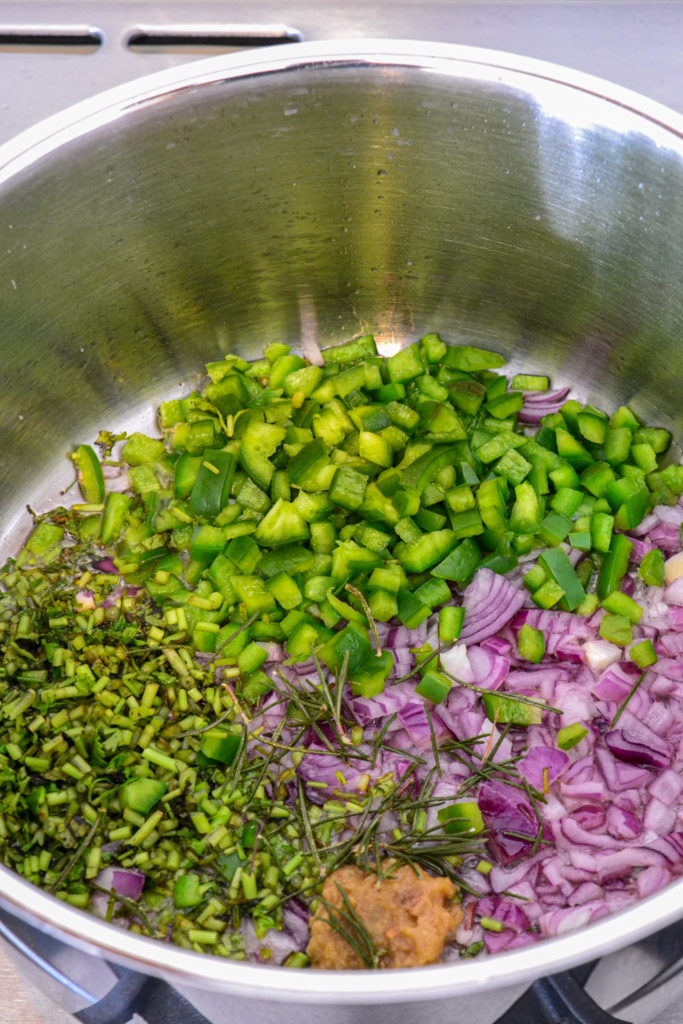 Roasted Garlic and Rosemary Kuku Kinyeji