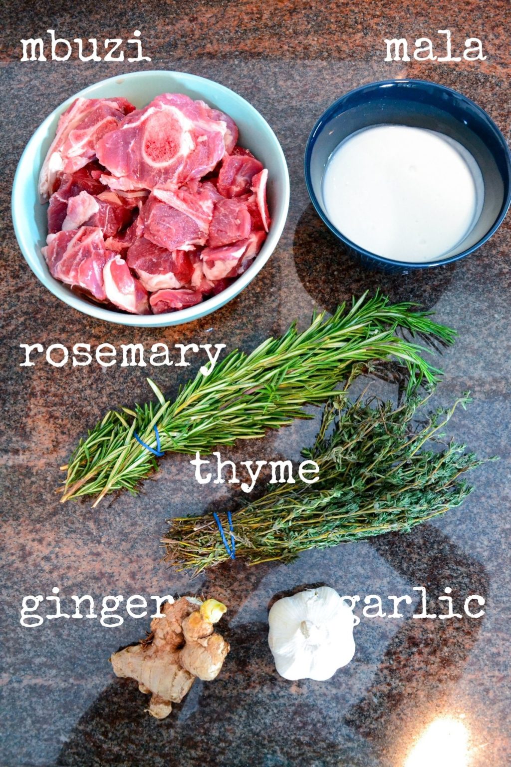 Garlic Thyme Mala-Marinated Mbuzi Dry Fry