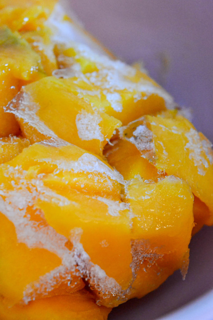 Coconut Cream Mango Slushie