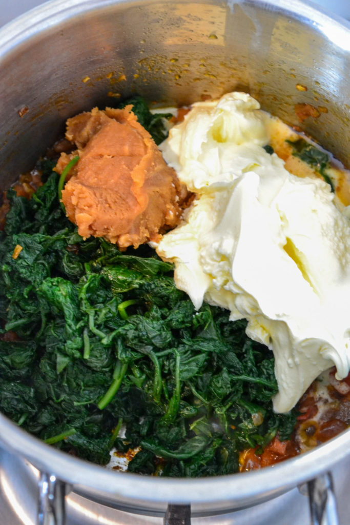 Creamy Peanut Risudza (Managu) – Kaluhi's Kitchen