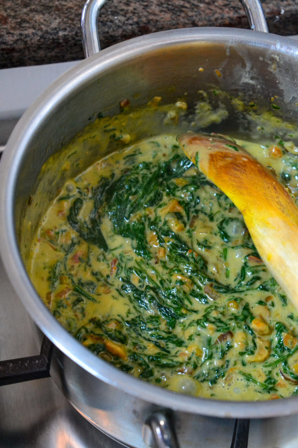 Creamy Peanut Risudza (Managu) – Kaluhi's Kitchen