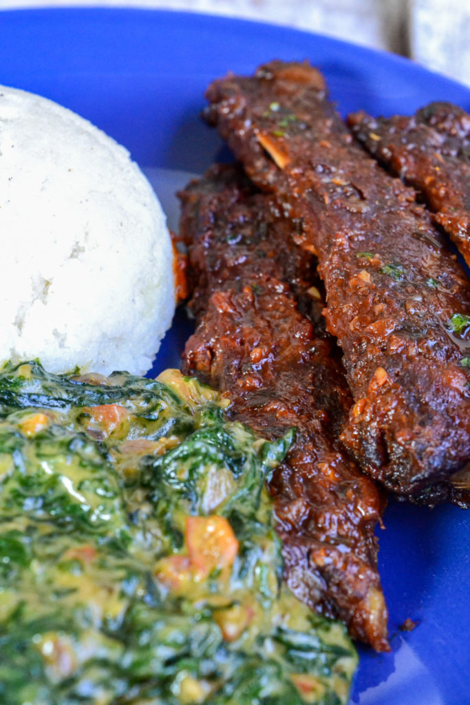 Creamy Peanut Risudza (Managu) – Kaluhi's Kitchen