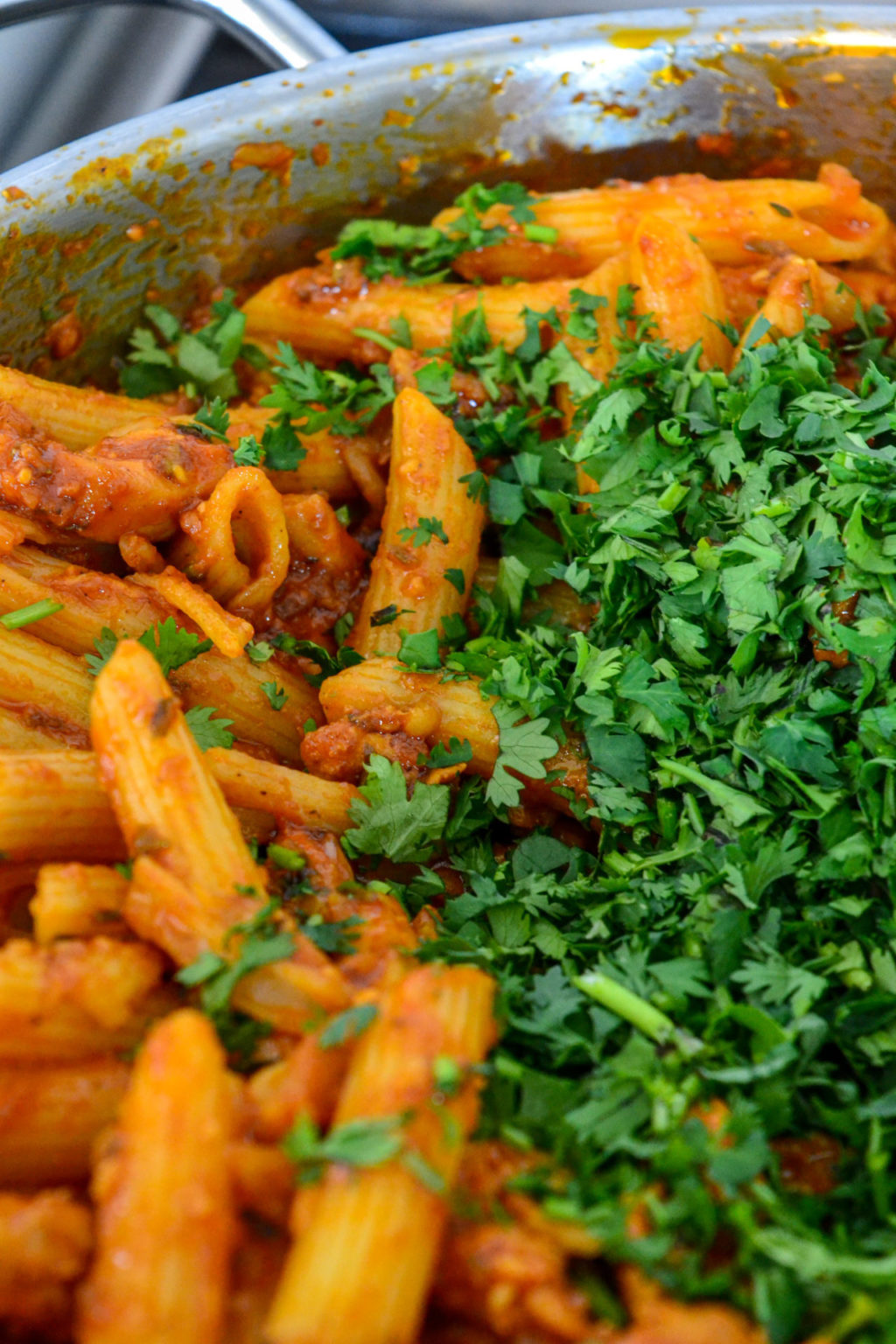 Cheesy Chicken Pasta Bake