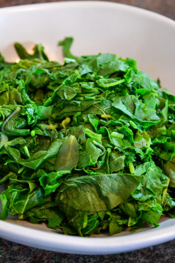 Garlic Coconut Cream Tsisagaa (Chinsaga/Saget)